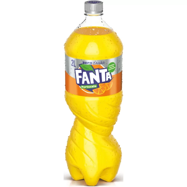 FANTA ZERO ZAHAR BAUTURA CARBOGAZOASA CU GUST DE PORTOCALE 2L - UBN ...